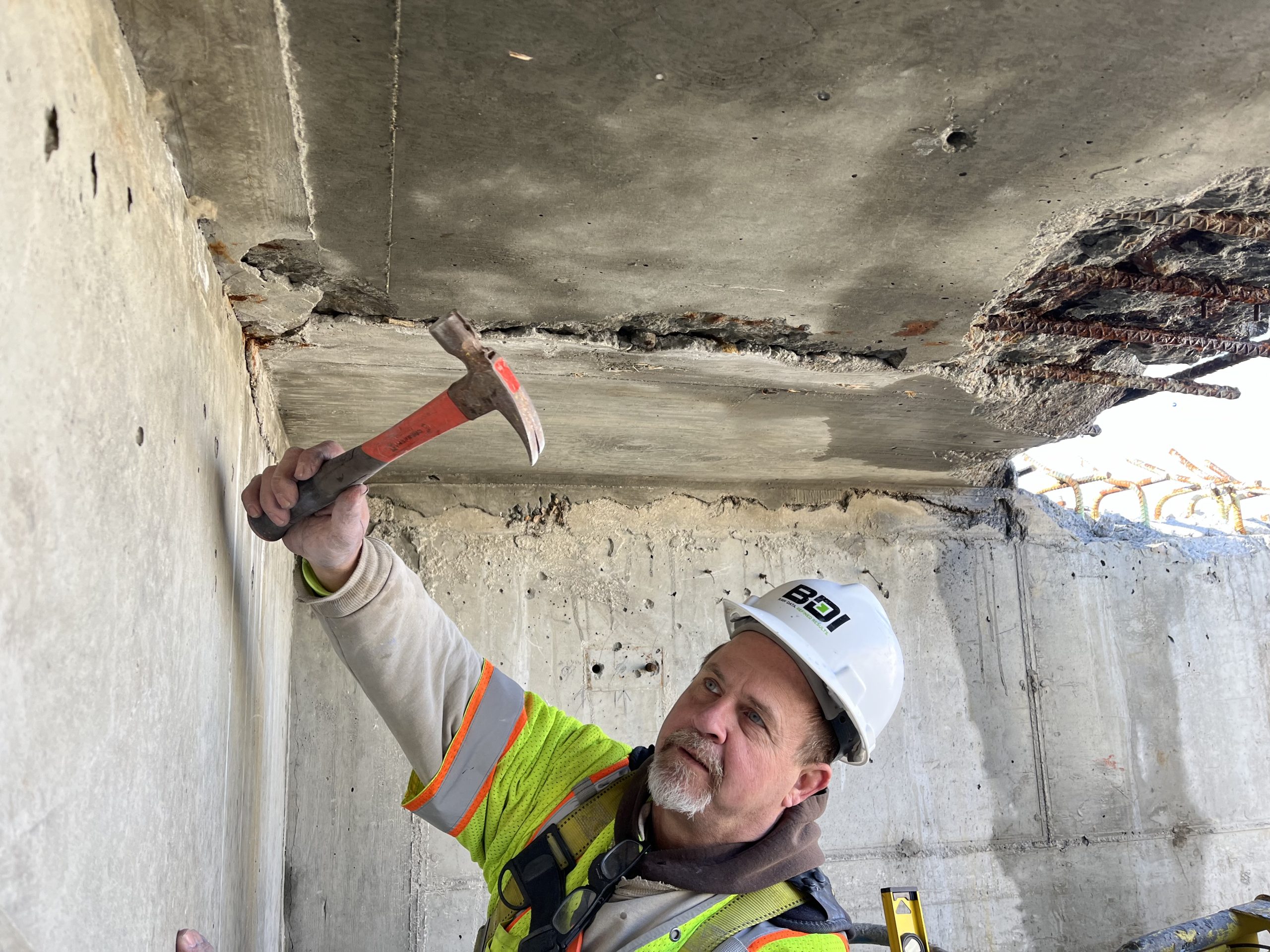 Hammer Sounding & Chain Drag - BDI Structural Testing & Monitoring Systems